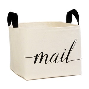 Mail Basket, Mail Organizer - Etsy