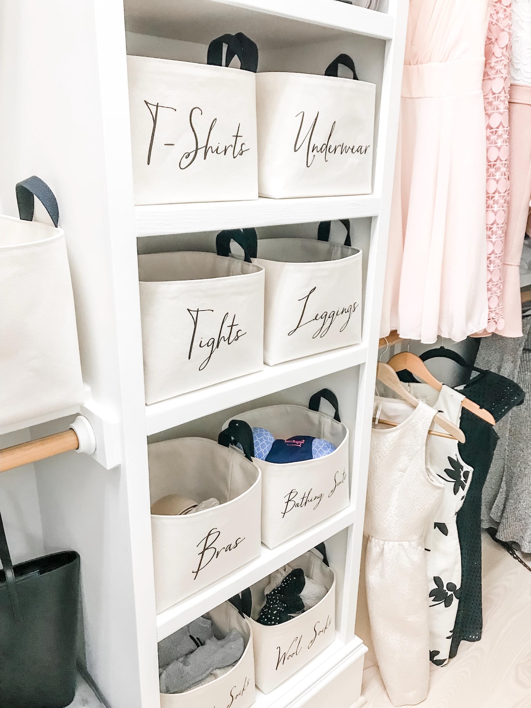 Personalized Closet Storage Basket - Etsy