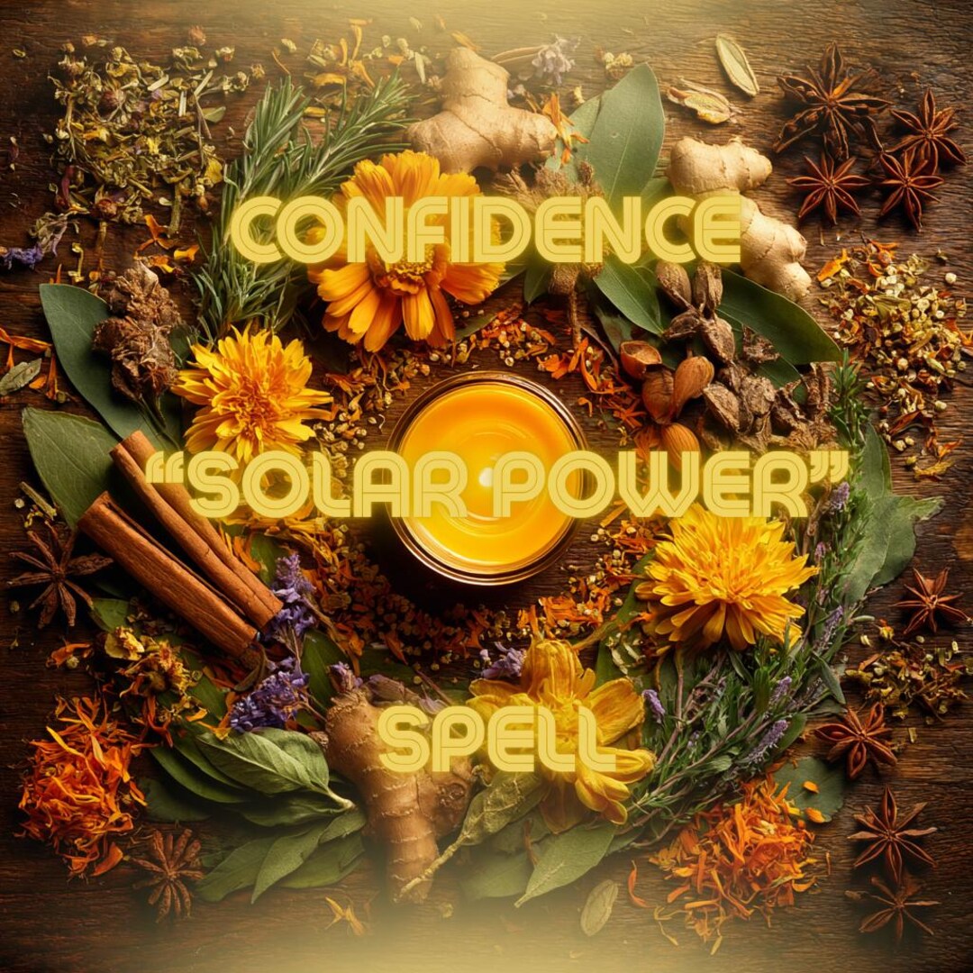 Confidence “solar Power” Spell – Ascendant Current | Radiance, Courage ...