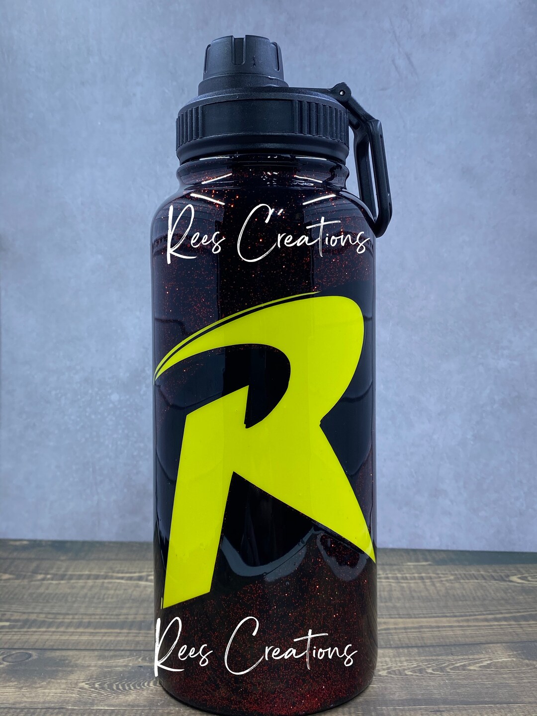 Robin Inspired 32oz Waterbottle - Etsy.de