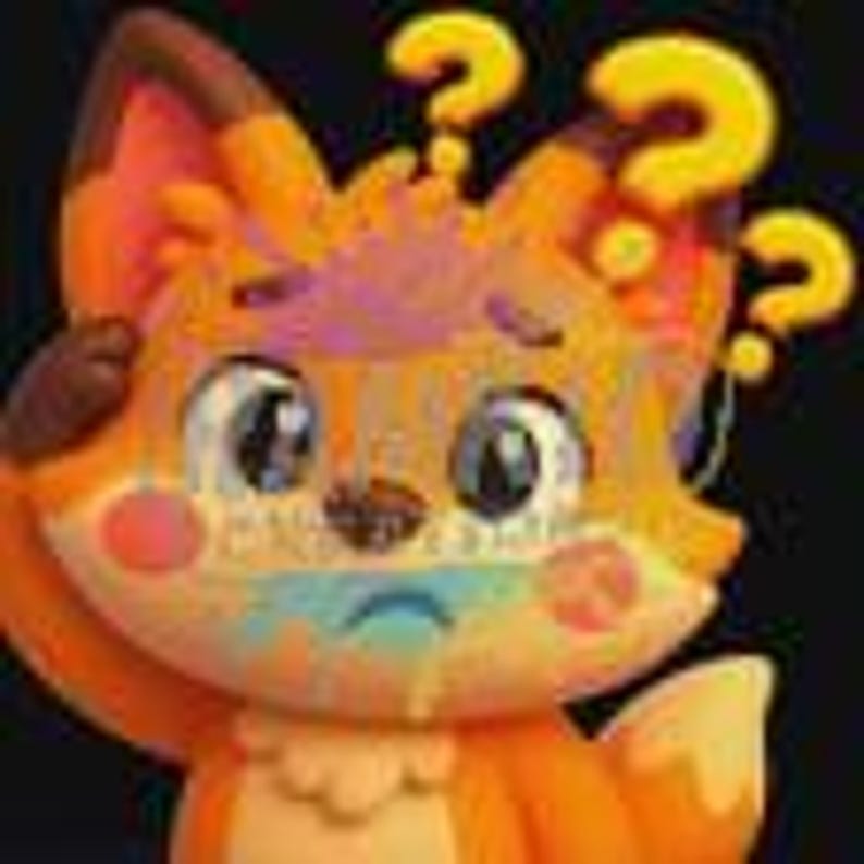 Pack of 12 Roxy Foxy - Emotes - Cute Fox Twitch Emotes - - Etsy