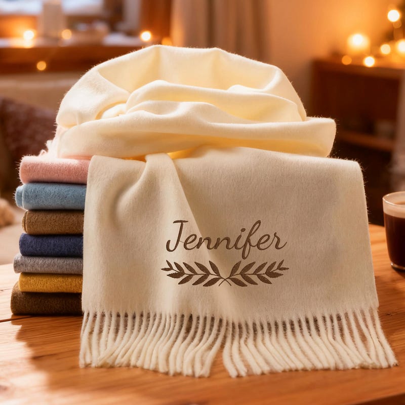 Personalized Scarf - Etsy
