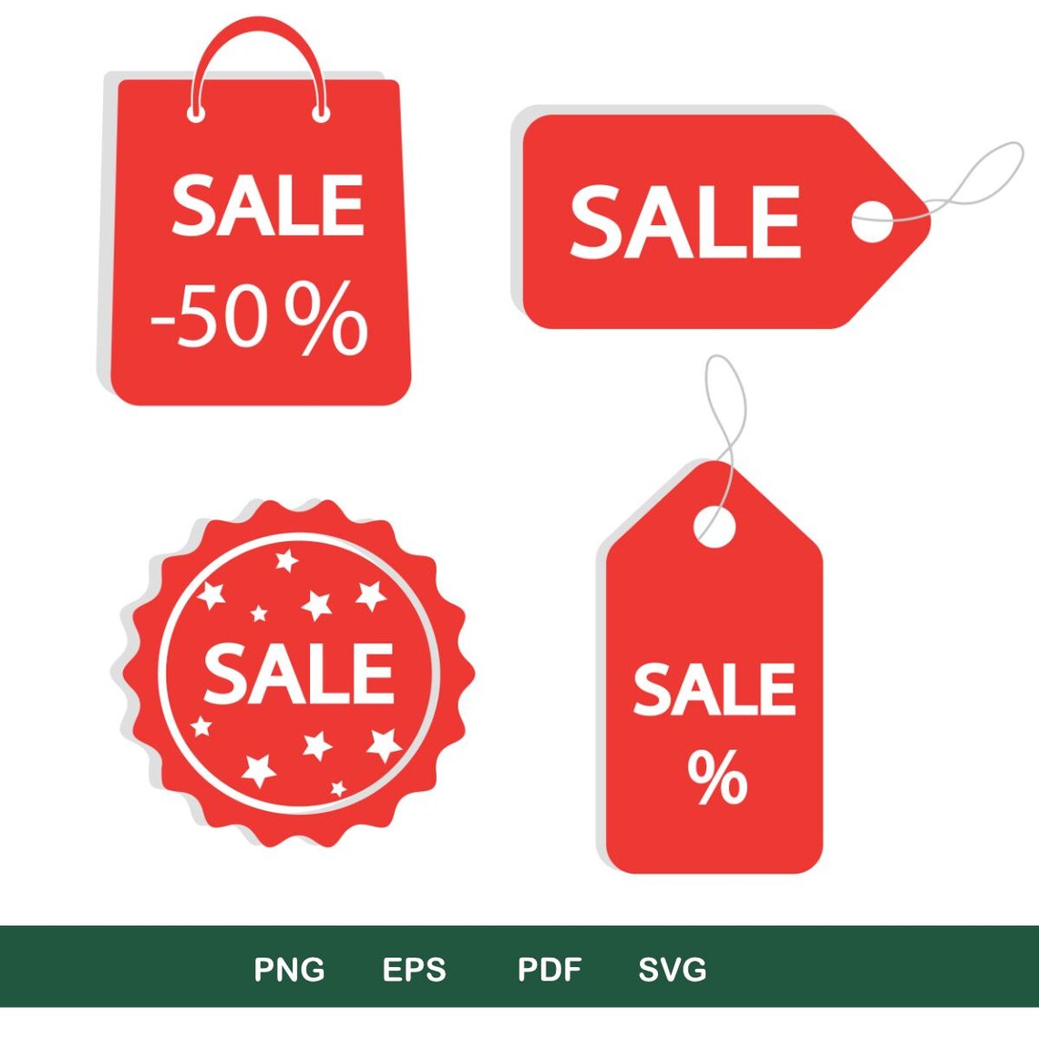 Sale Sticker SVG, Vector Design, Illustration, Vector Art Logo Template ...