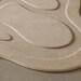 Modern Abstract Beige Rug, Organic Shape Area Rug, Minimalist Neutral ...