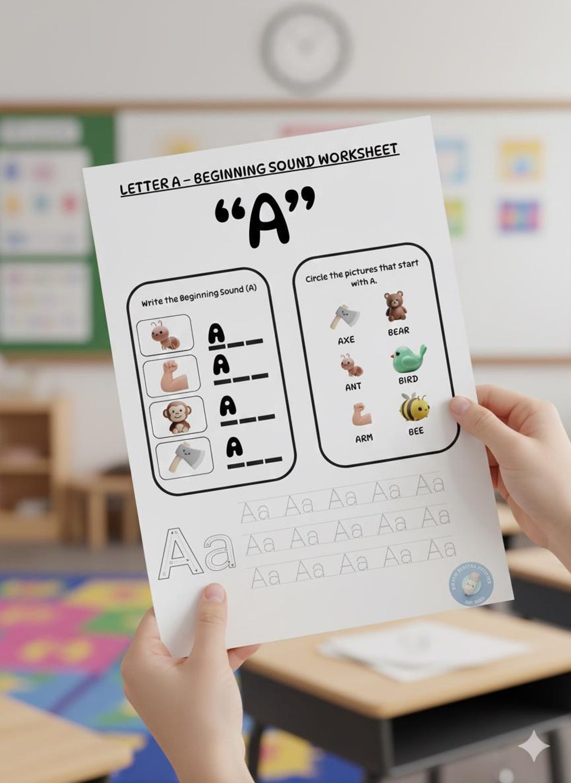 K-1 Phonics Worksheets | Beginning Sounds Activity Pack | Kindergarten ...