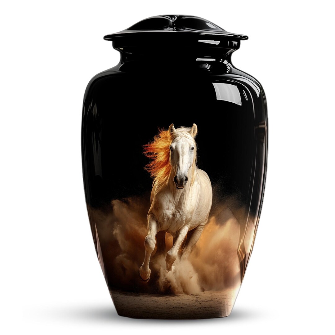 Wild Horse Cremation Urn for Adult Ashes – Western Keepsake - Etsy UK