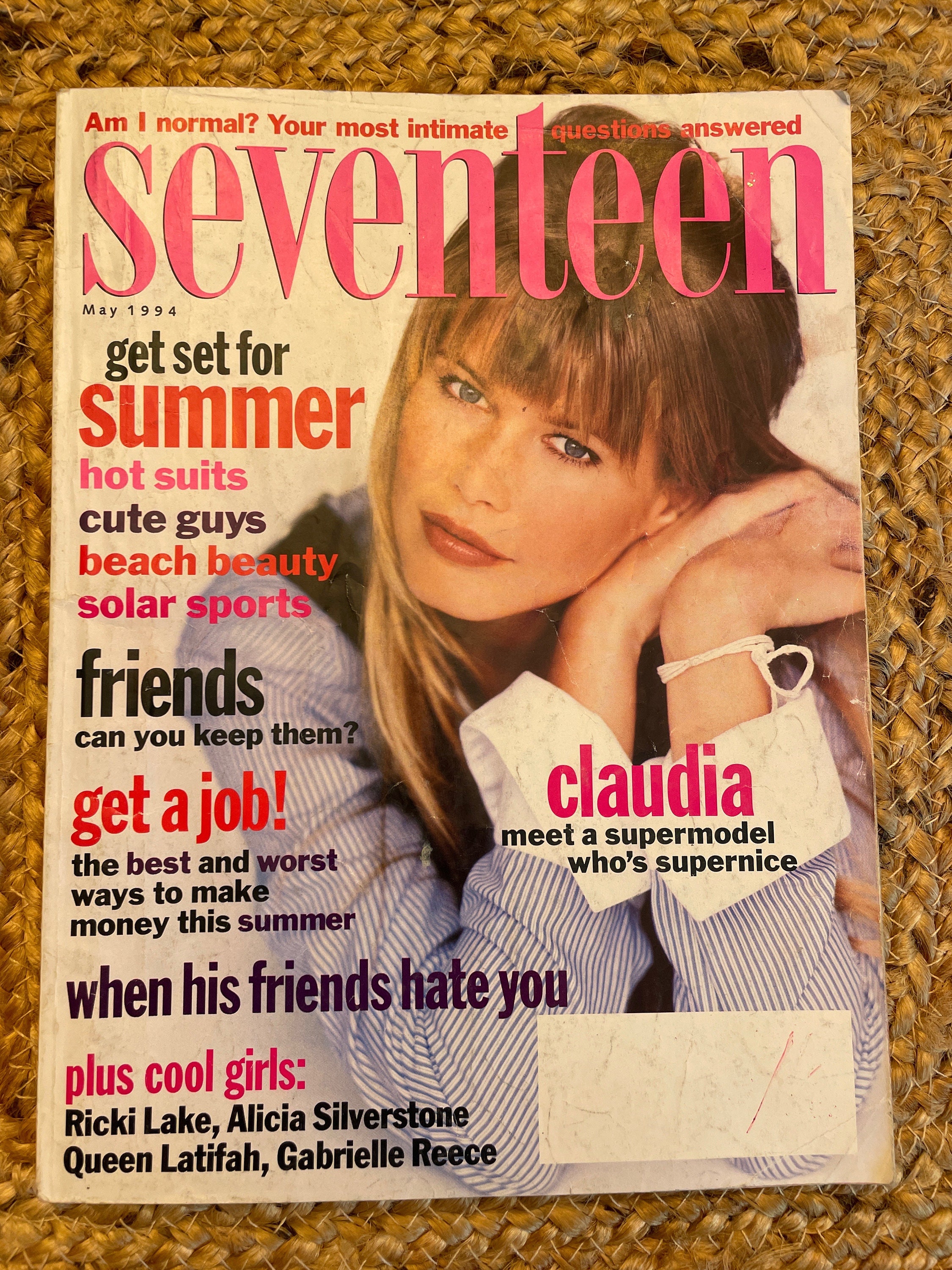 Seventeen Magazine Covers 1980s