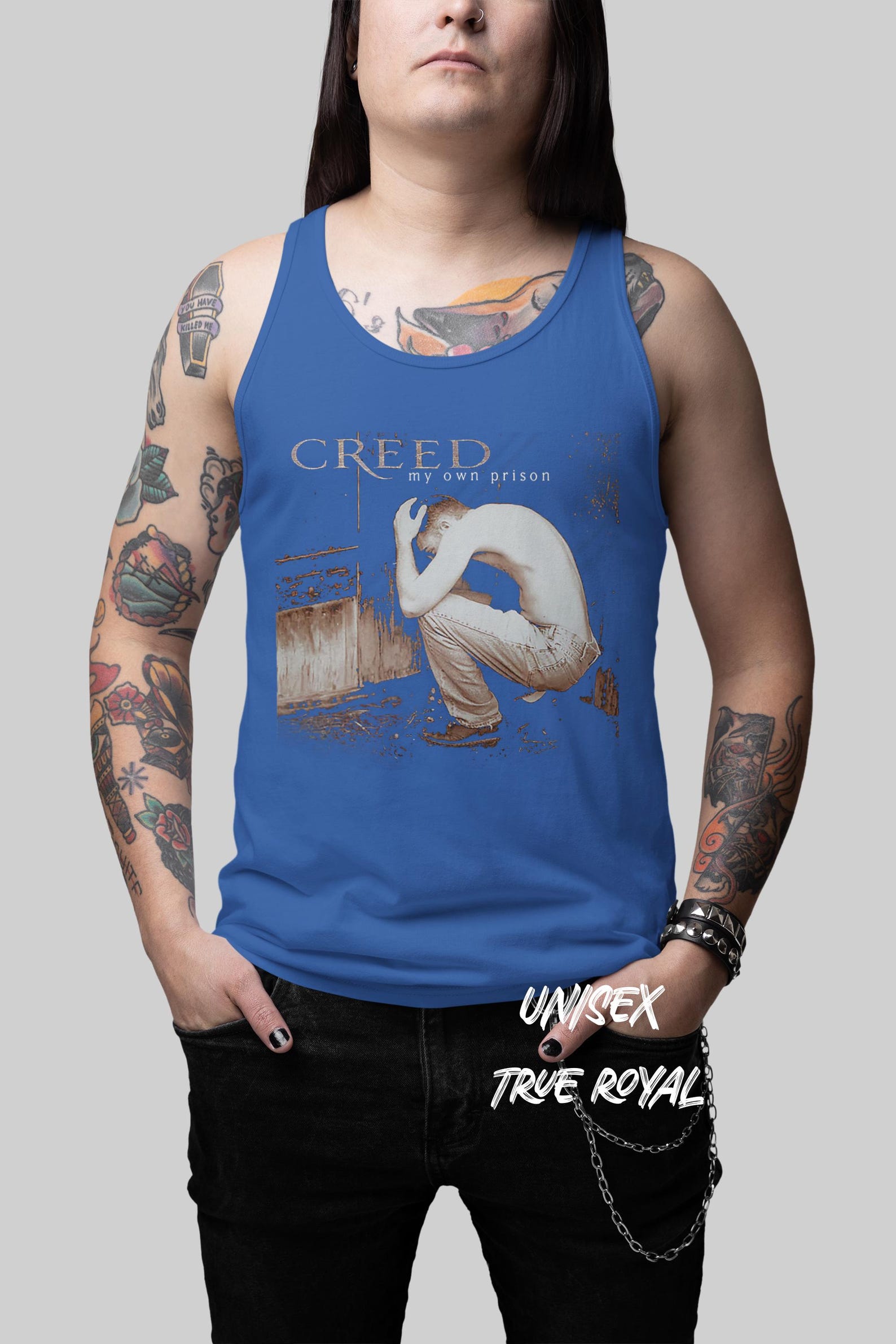 Creed Tour 2025 Tank Top | Rock Band Merch | Unisex Sleeveless Concert ...