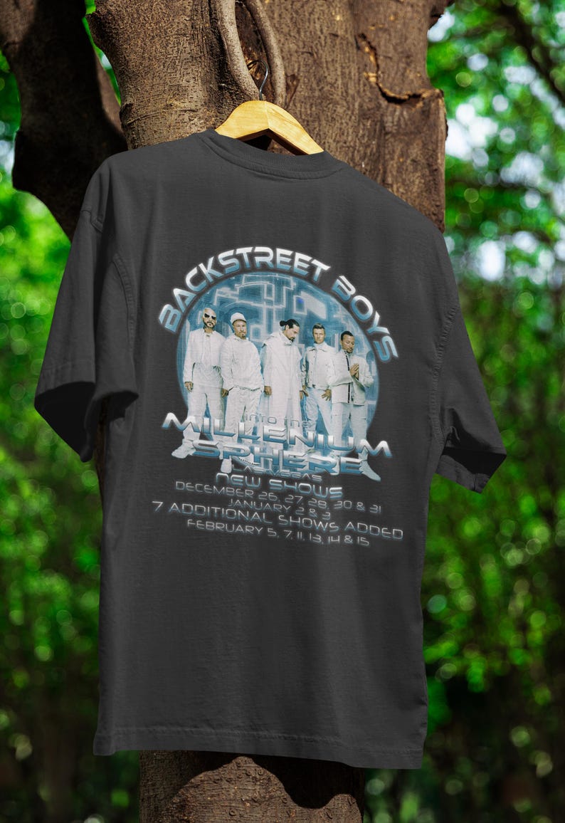 Backstreet Boys Millennium Sphere Las Vegas Show Unisex Shirt - Etsy