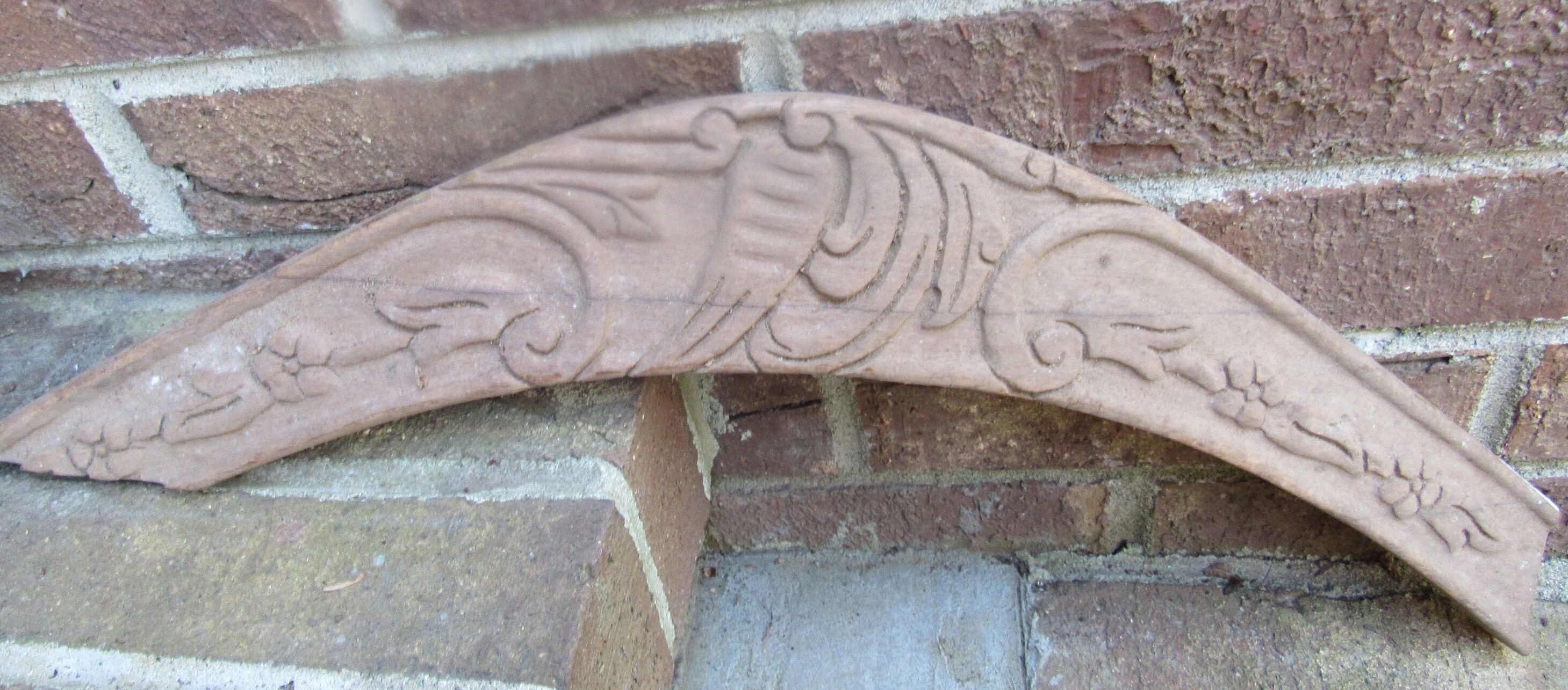 Vintage Carved Curved Decorative Wood Trim Salvage Furniture Trim ...