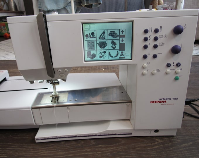 Bernina Artista 180 Decorative Stitch Sewing Embroidery Machine With ...