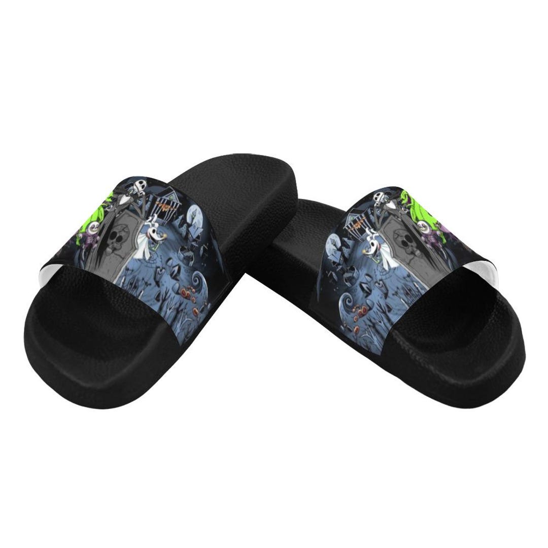 The Nightmare Before Christmas Slide Sandals Custom Personals for Man ...