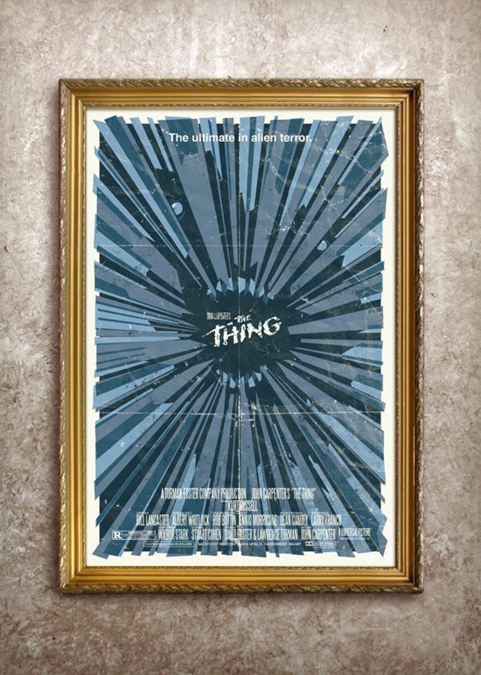 The Thing 27x40 theatrical Size Movie Poster 1 - Etsy