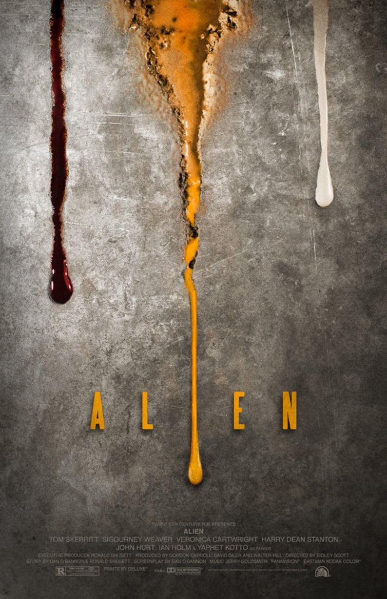 Alien 11x17 Movie Poster - Etsy