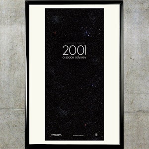 2001: A Space Odyssey 11x17 Movie Poster - Etsy