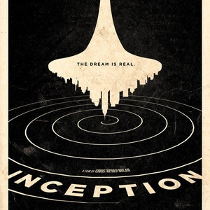 Inception 11x17 Movie Poster - Etsy