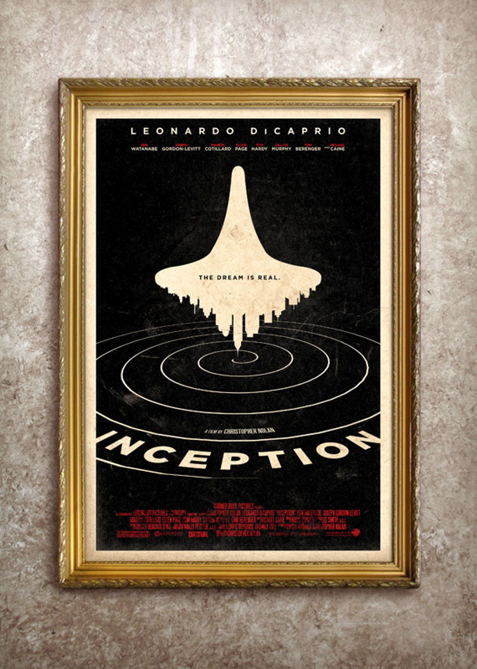 Inception 27x40 (theatrical Size) Movie Poster - Etsy