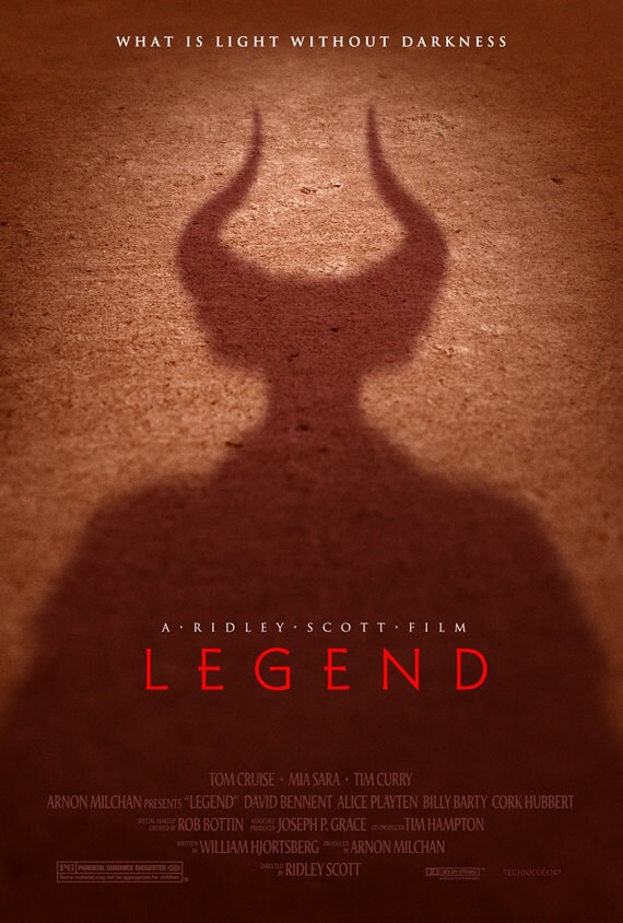 Legend theatrical Size Movie Poster - Etsy
