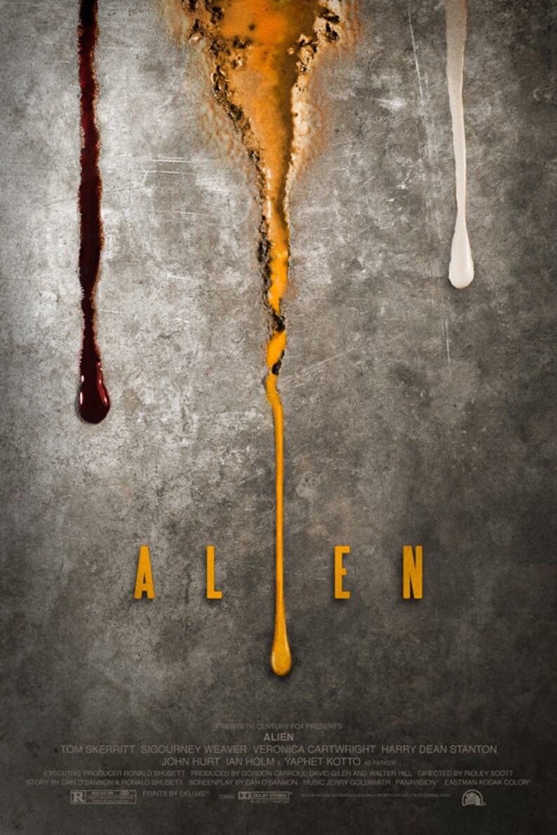 Alien 24x36 Movie Poster - Etsy