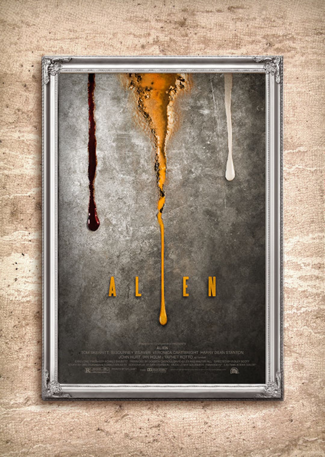 Alien 24x36 Movie Poster - Etsy