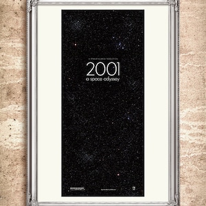 2001: A Space Odyssey 24x36 Movie Poster - Etsy