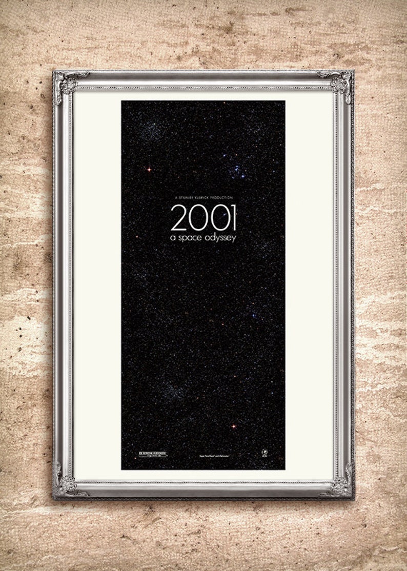 2001: A Space Odyssey 24x36 Movie Poster - Etsy