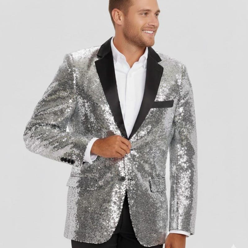 80s Prom Suit Jacket - Etsy UK