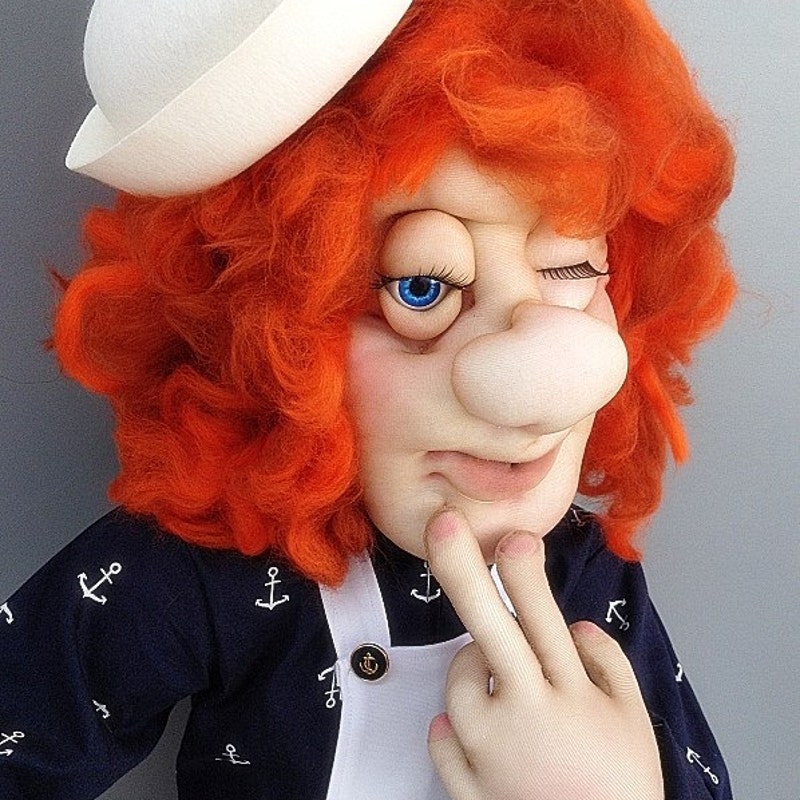 Soft Sculpture Doll - Etsy