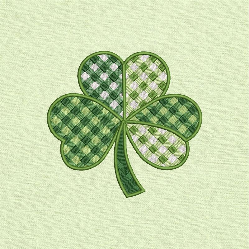 Four Leaf Clover Embroidery Design | Shamrock Machine Embroidery File ...