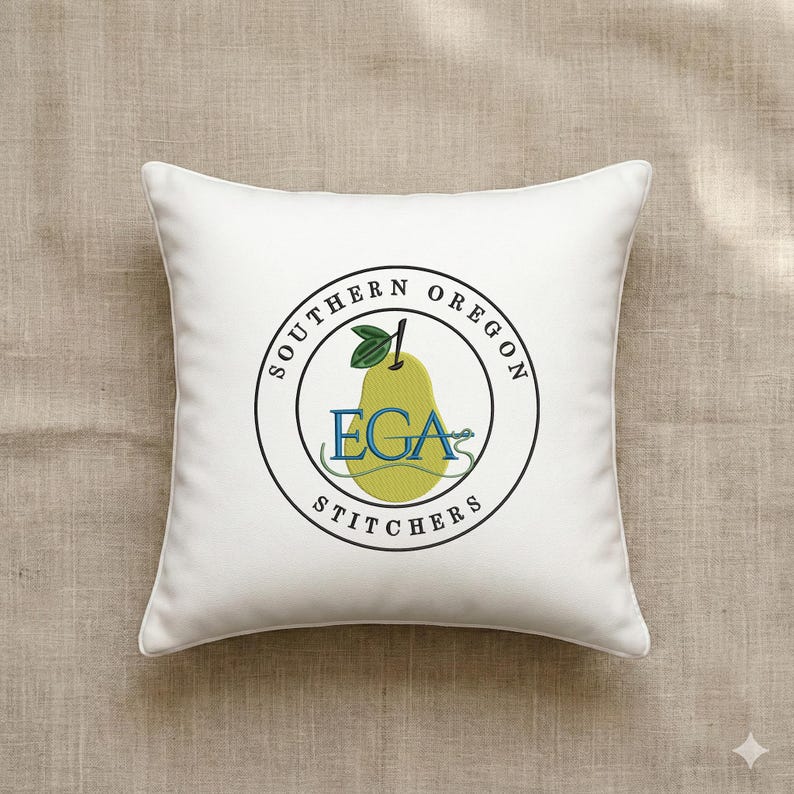 Custom Round Logo Embroidery Design, Small Business Machine File - Etsy