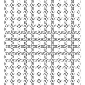 Chainmail Coloring Pages Bundle | 20 Printable Chain Mail Patterns ...