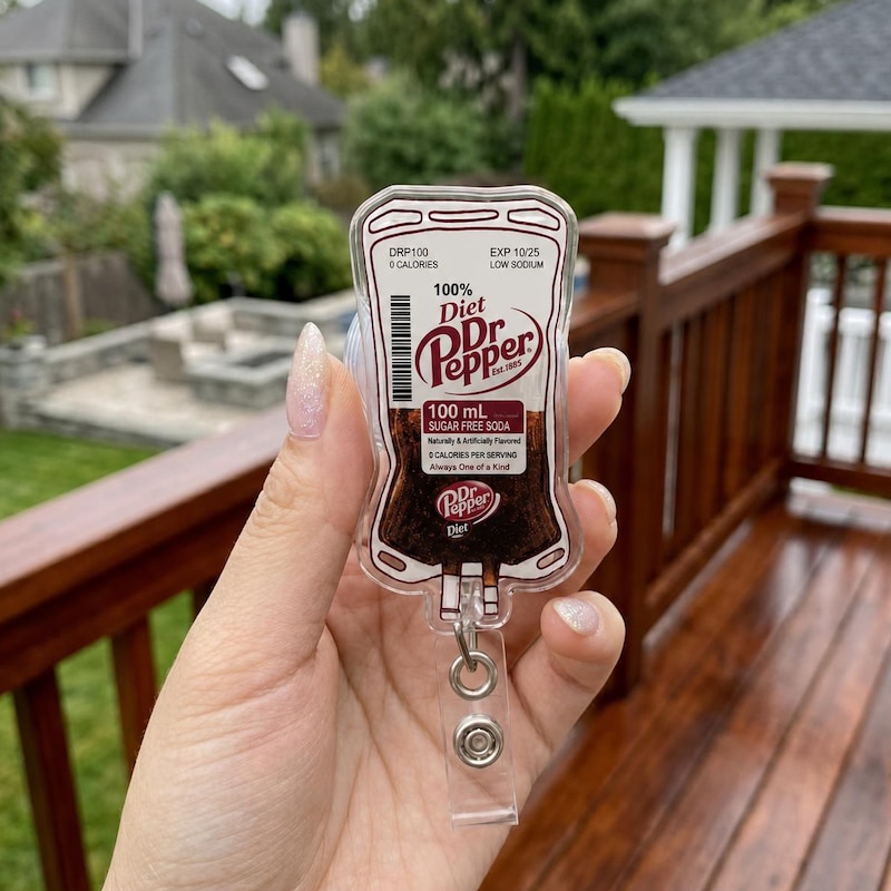 Iv Diet Coke Badge Reel - Etsy