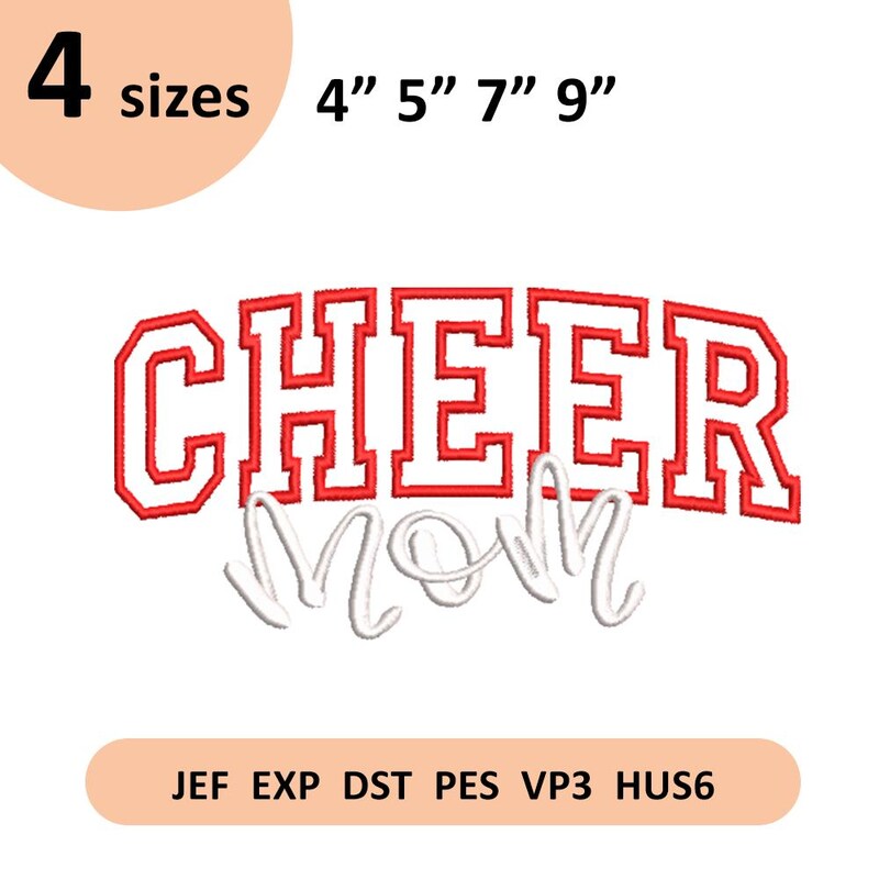 Pes Cheer Embroidery - Etsy