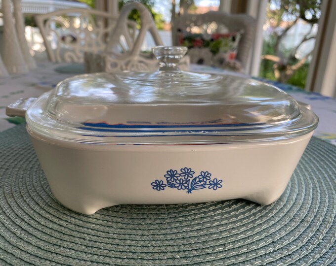 Vintage Corning Ware Brown ‘N Sear Microwave Casserole Dish Pattern ...