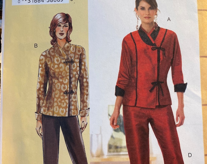 Vogue Paris Original Misses' Designer Montana Long Lined Coat 2204 ...