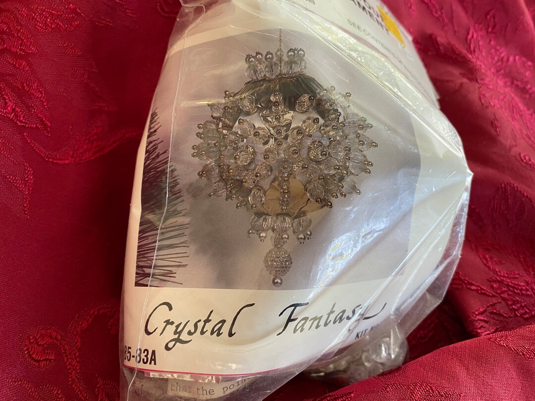 Meri Mac Christmas Holiday Tiny Treasure Crystal Fantasy Ornament KIT ...