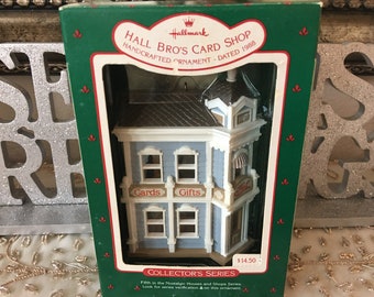 1988 Hall Bros Card - Etsy