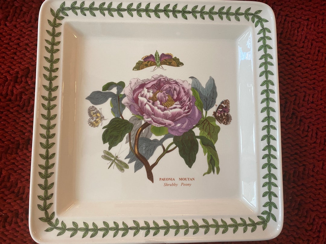 Portmeirion Botanic Garden Shrubby Peony Paeonia Moutan Deep Dinner ...