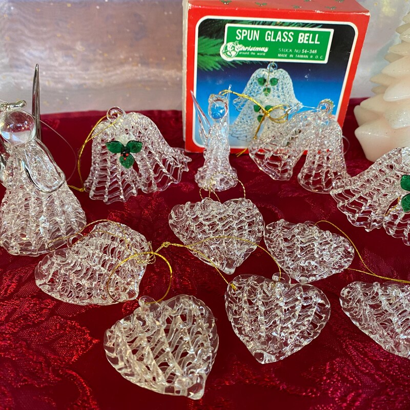 Vintage Spun Glass - Etsy