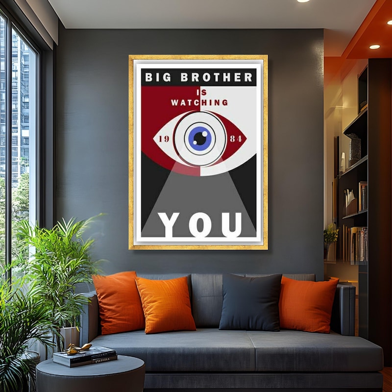1984 Big Brother Poster - Etsy
