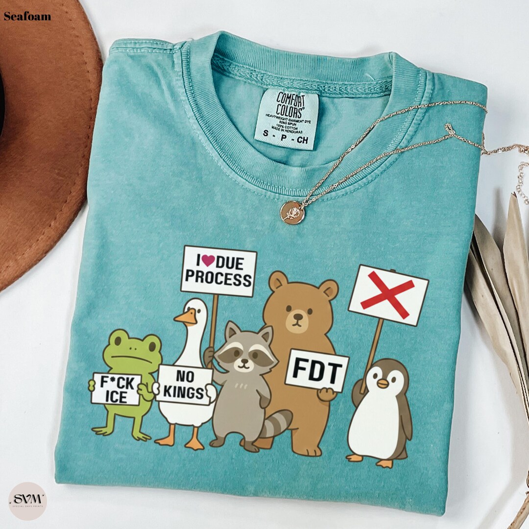 Comfort Colors® Defund ICE Shirt, Animals Protest Shirt, ICE Out of LA ...