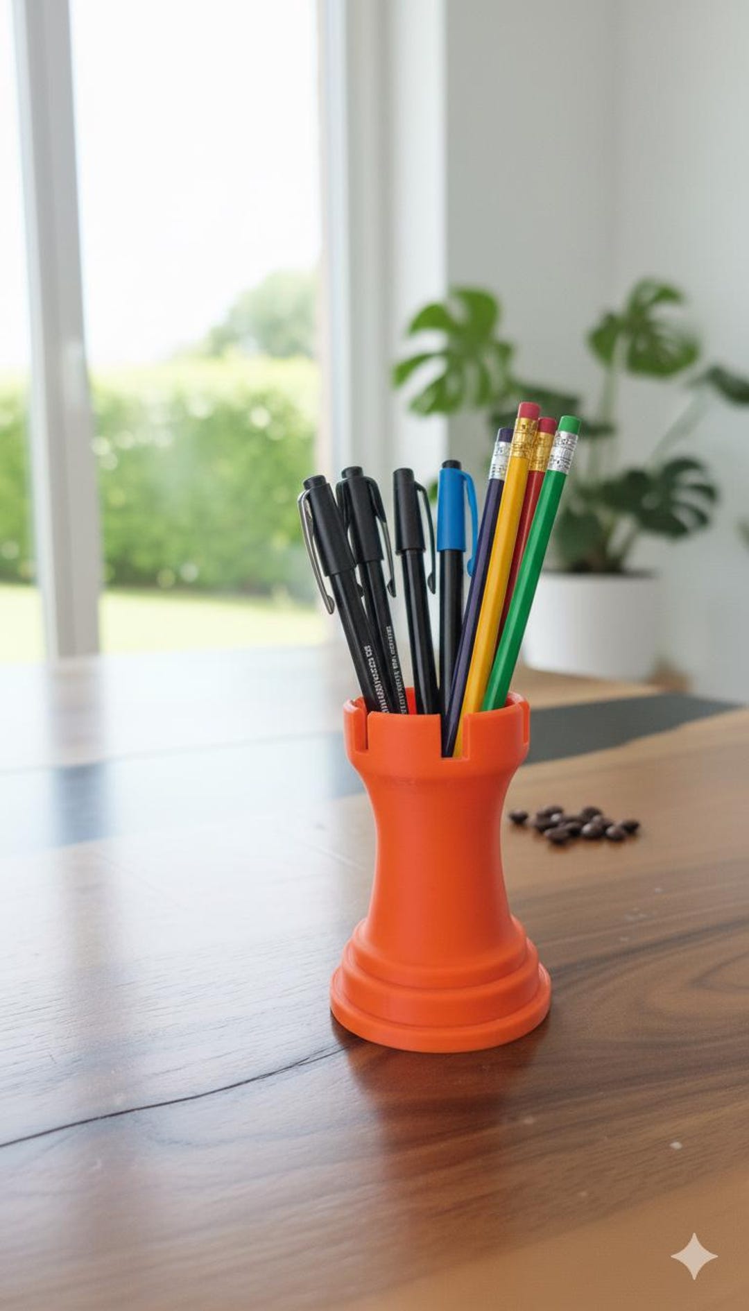 3D Printed Rook Chess Piece Pencil Holder | Desk Organizer - Etsy