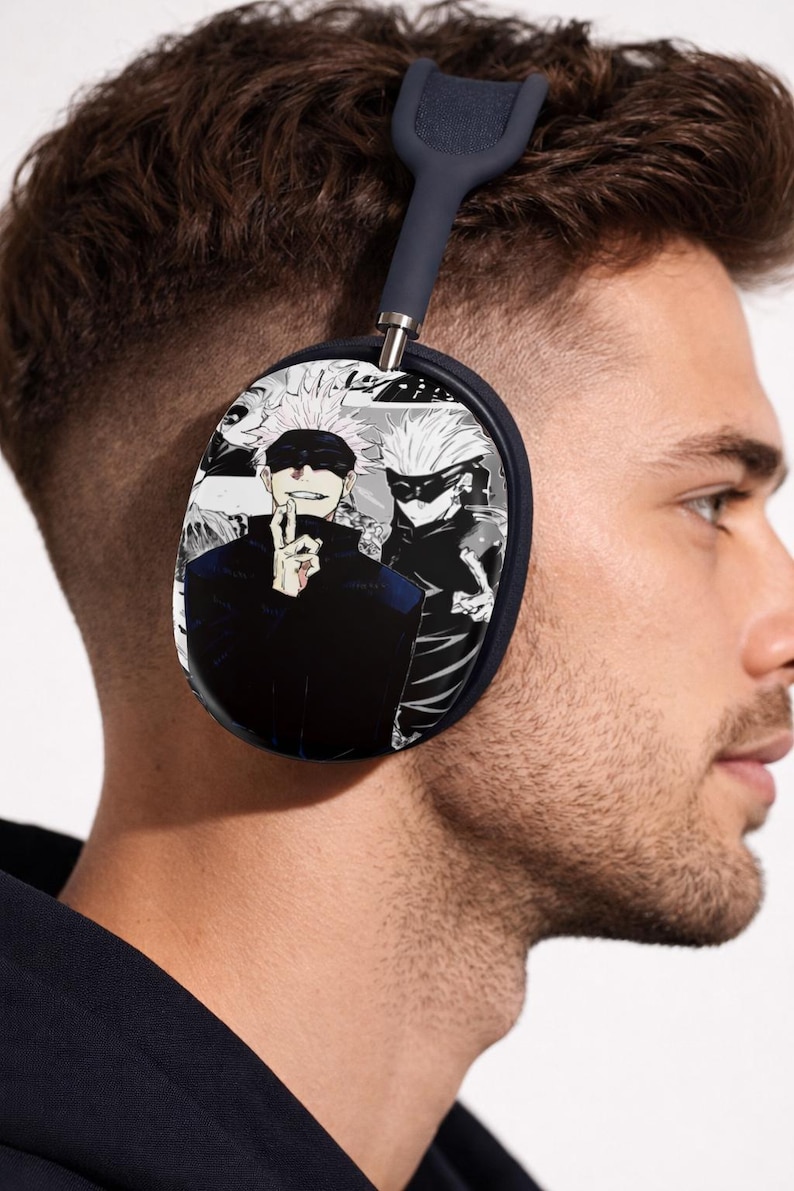 Jujutsu Kaisen Satoru Gojo AirPod Max Case | Anime Headphone Covers - Etsy