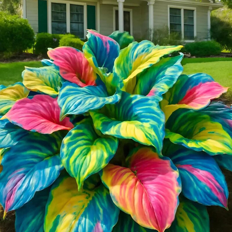 Rainbow Hosta Seeds - Etsy