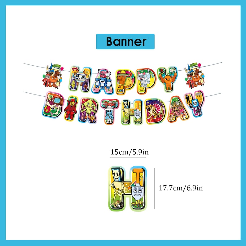 Steal a Brainrot Themed Birthday Party Decor,all-in-one Party Bundle ...