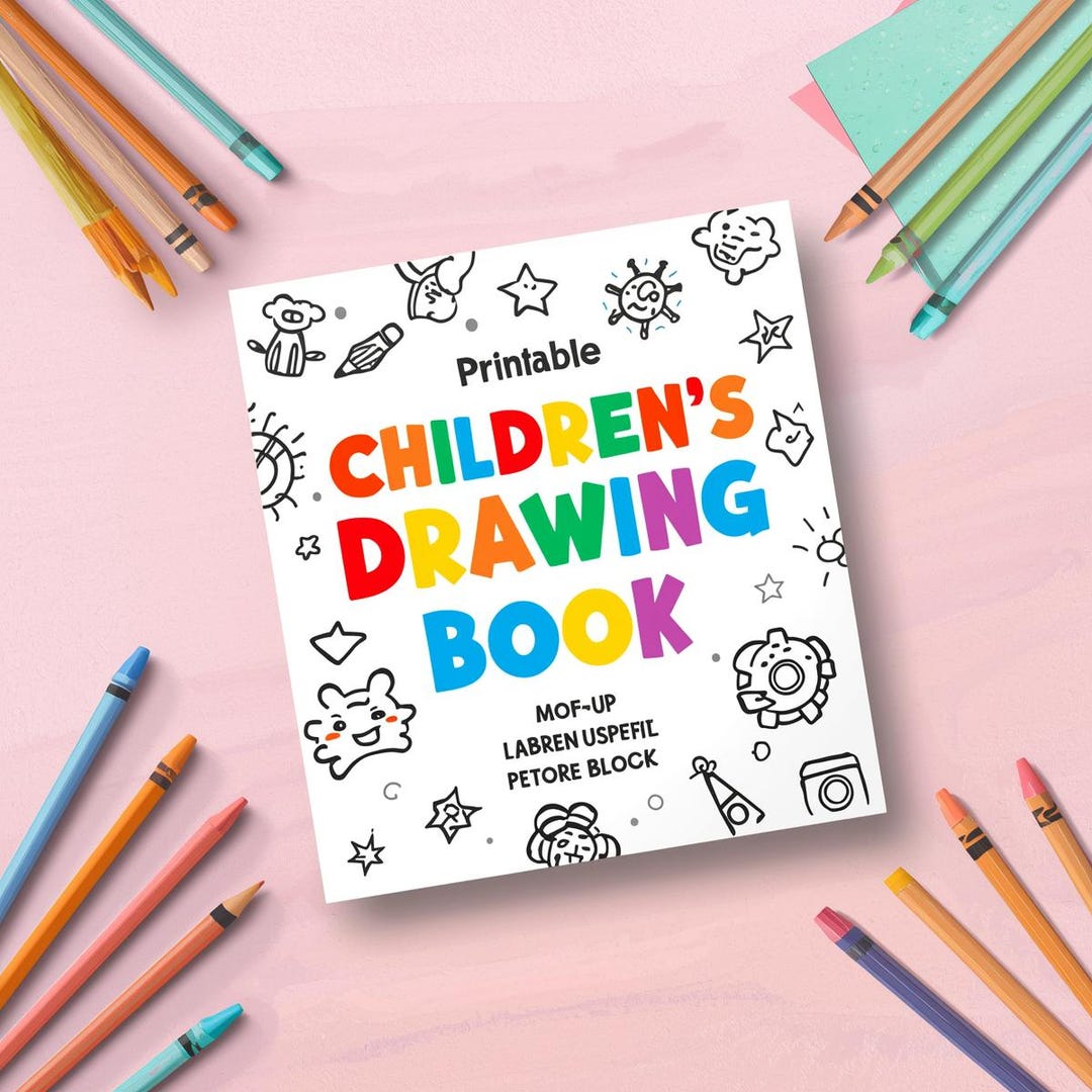 Kids Drawing Book: 20 Fun Activity Pages for Ages 4-8 (digital Download ...