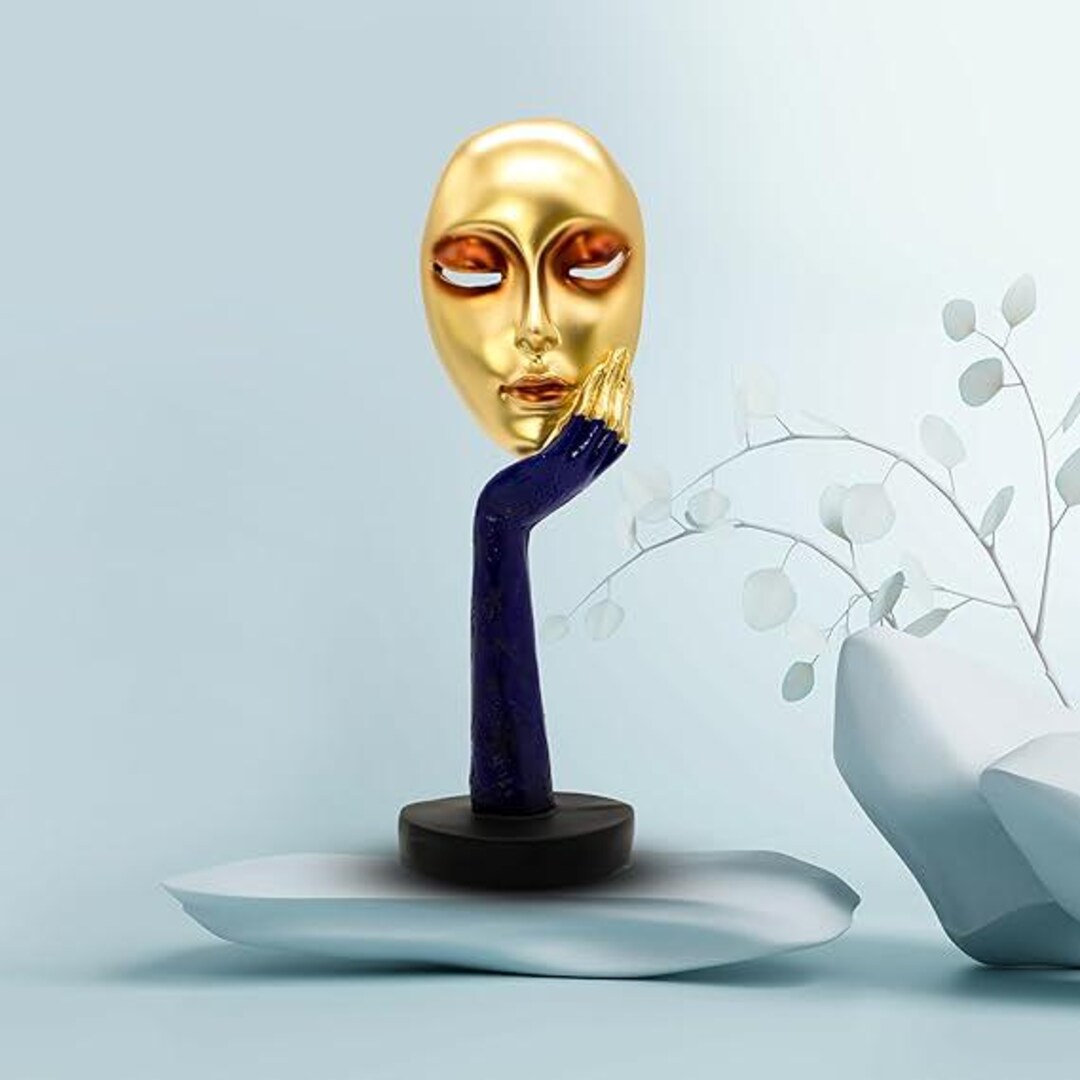 Thinking Statue and Artifacts for Home Décor, Living Room, Wall ...