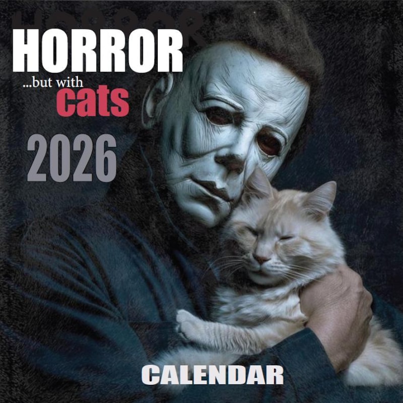 Horror Cats 2026 Calendar - Etsy