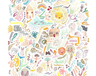 Fun Art Print - Etsy