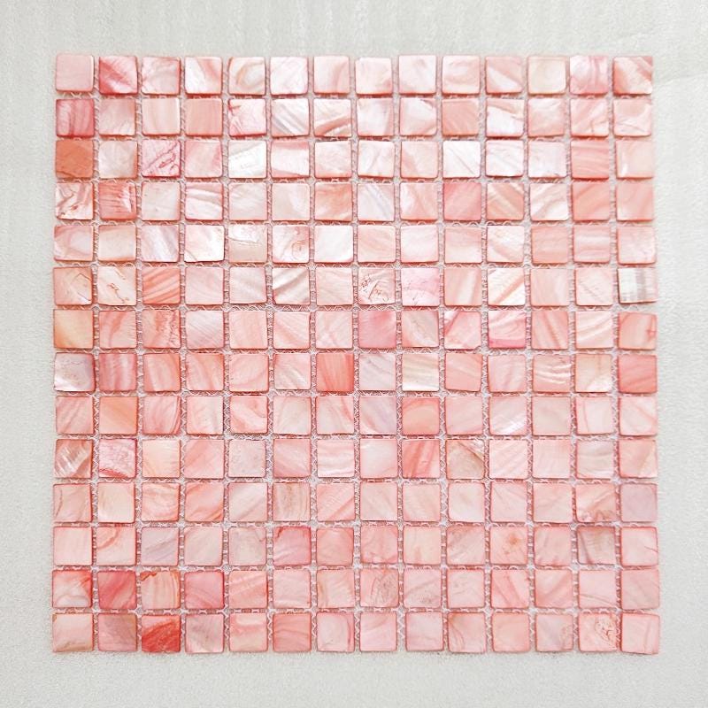 Pink Mosaic Tile - Etsy